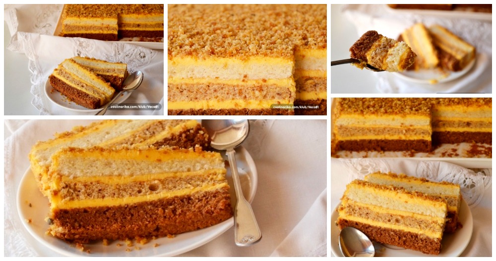 Zlatna minjon torta - Recepti na brzinu